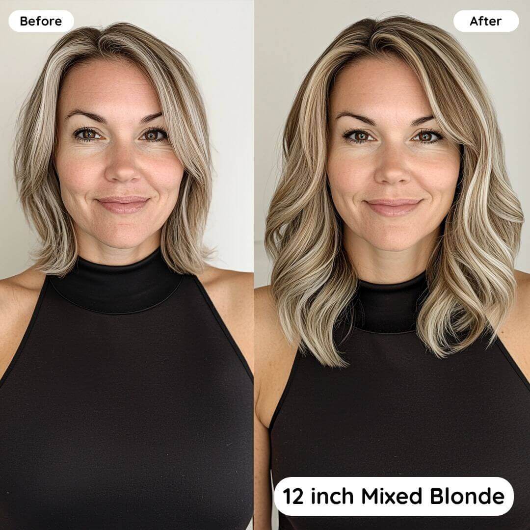 Buy Cool Brown Hair Extensions in UK| Naturyl Extensions