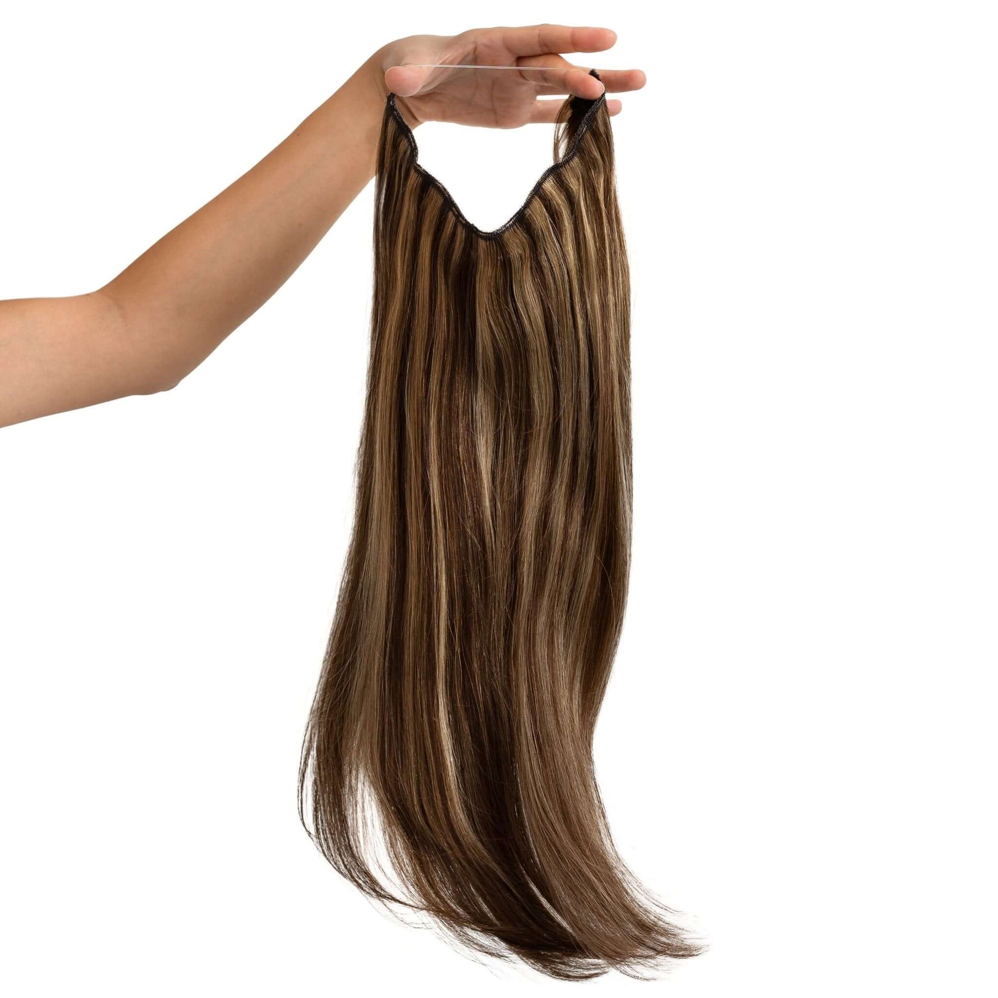 Medium Brown Balayage Remy Hair Extensions | Naturyl Extensions