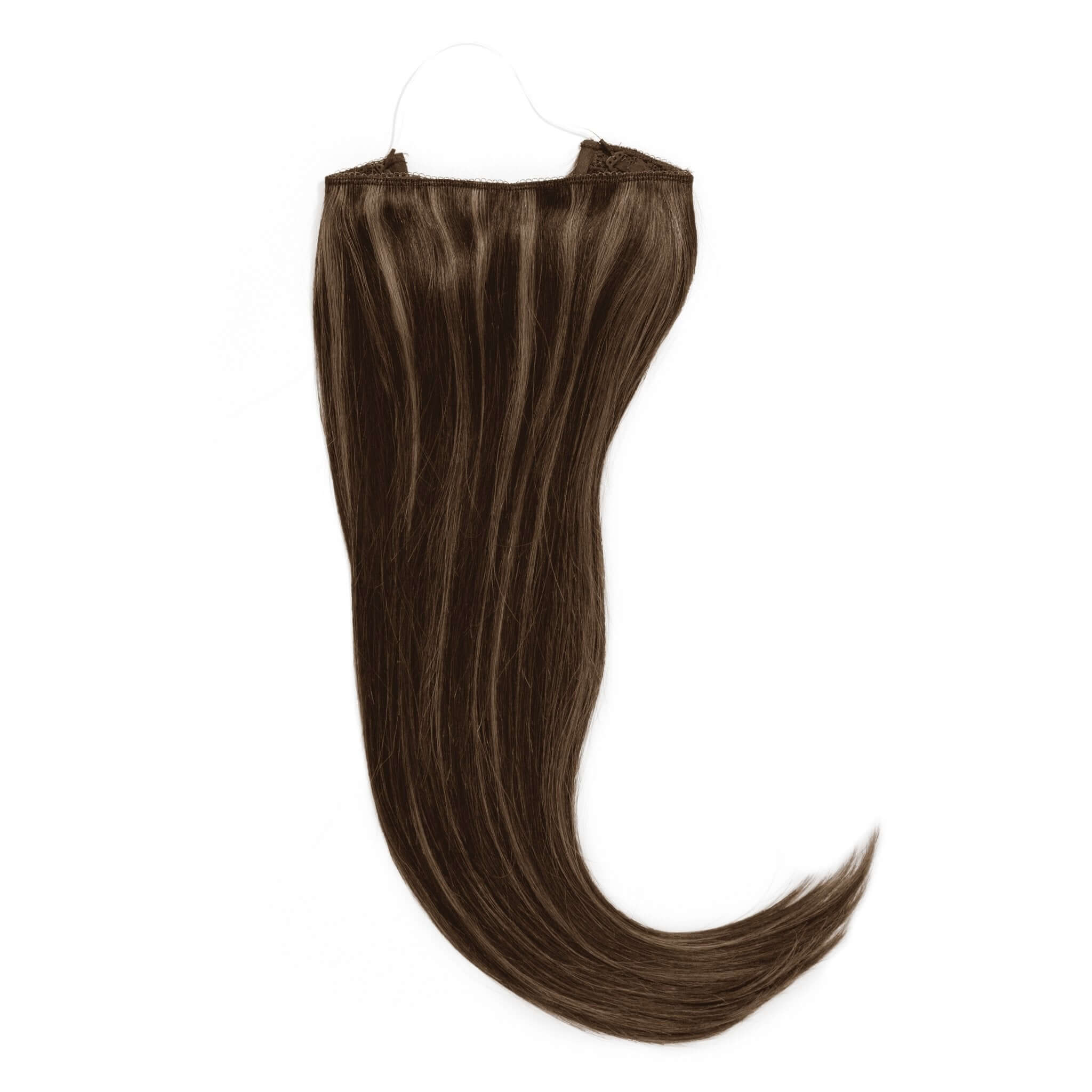Remy Human Hair Invisible Wire Extension - Natural Caramel – Naturyl ...